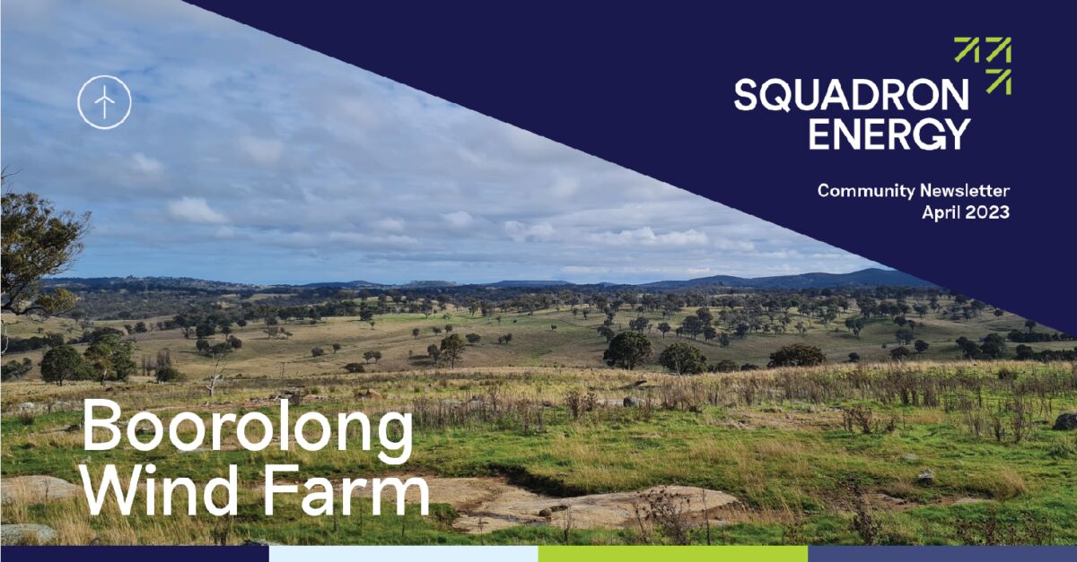 News – Boorolong Wind Farm Community Newsletter - April 2023