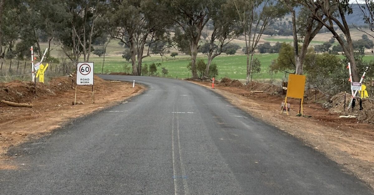 News – Twelve Mile Road upgrade well underway